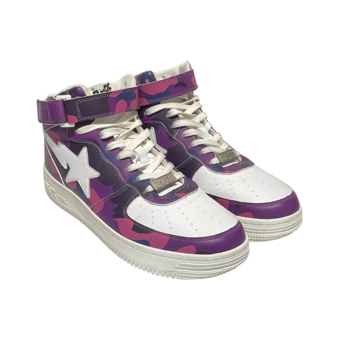 BAPE STA!/Hi-Sneakers/US 11/Camouflage/Leather/PPL/ – 2nd STREET USA