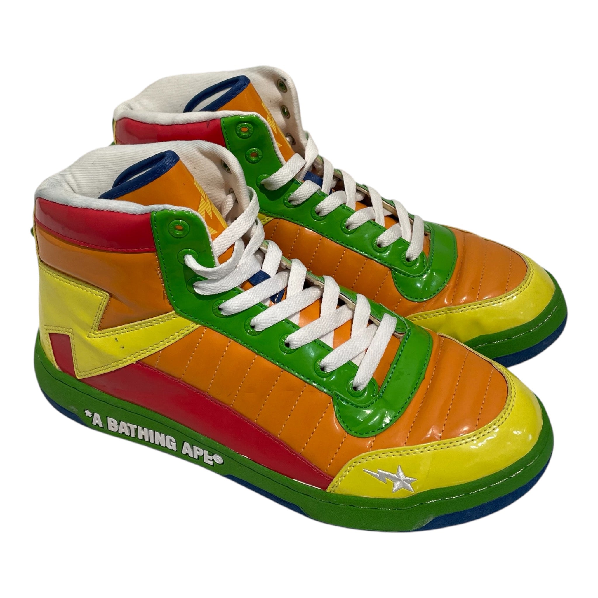 BAPE/Hi-Sneakers/US 12/Orange/MFW-04408 – 2nd STREET USA